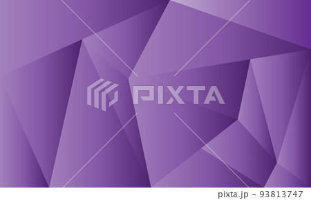 Illustration triangle shape geometry purple...のイラスト素材 [93813747] - PIXTA