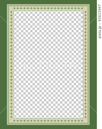 green classic frame - Stock Illustration [93815947] - PIXTA