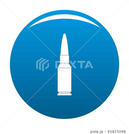 Big bullet icon vector blueのイラスト素材 [93825098] - PIXTA