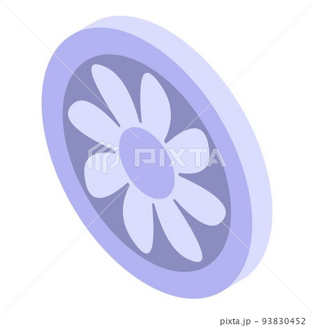 Ventilation fan icon, isometric styleのイラスト素材 [93830452] - PIXTA