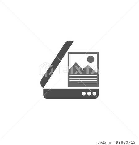 Scanner icon design illustrationのイラスト素材 [93860715] - PIXTA