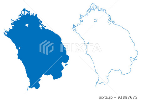Mapa Do Lago Ladoga Premium Photo | Orographic Map Of Southern Finland