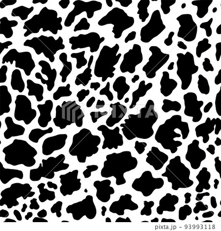 Animal background. Cow Hide, Holstein cattle...のイラスト素材 [93993118] - PIXTA