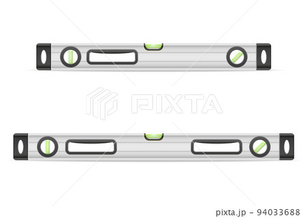 building level measuring device for determining...のイラスト素材 [94033688 ...