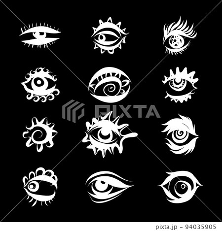 Eyes Iconsのイラスト素材 [94035905] - PIXTA