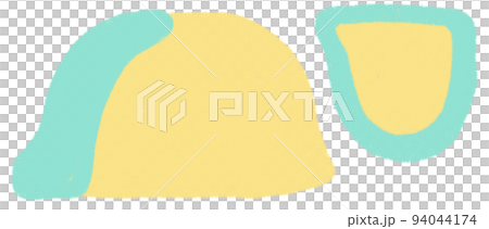 Freeform abstract shape freeform line minimal... - Stock Illustration ...