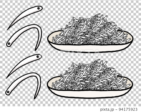 Illustration of whitebait - Stock Illustration [94175923] - PIXTA