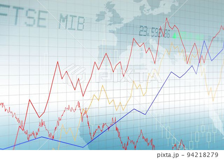 Stocks and sharesのイラスト素材 [94218279] - PIXTA