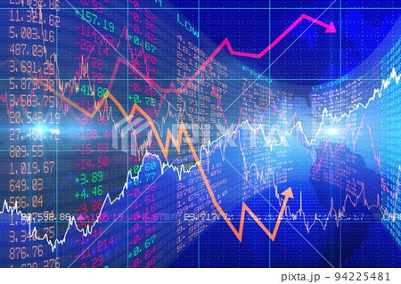 Stocks and sharesのイラスト素材 [94225481] - PIXTA