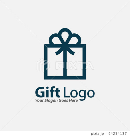 Gift Logo Vector, Icon, Emblem, Gift Shop Logo...のイラスト素材 [94254137] - PIXTA
