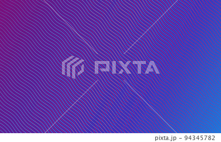 Blue and purple gradient background with stripes.のイラスト素材 [94345782] - PIXTA