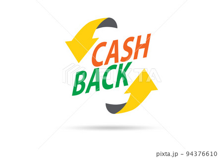 Cash back concept of money returning to customerのイラスト素材 [94376610] - PIXTA