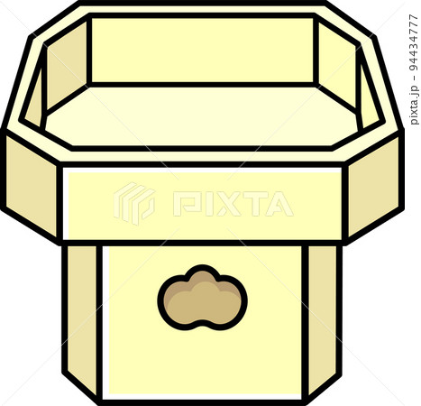 三方のイラスト素材 [94434777] - PIXTA