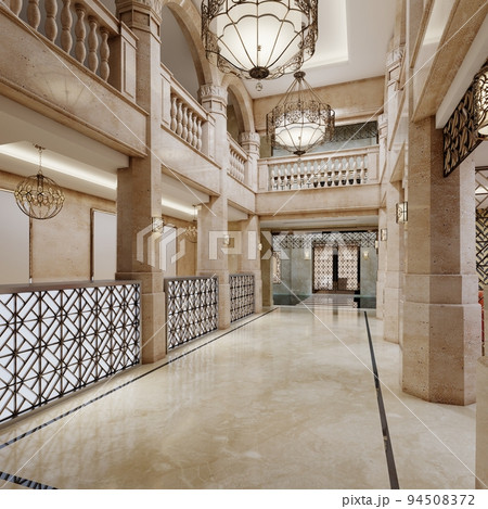 Luxury Hotel Front Desk