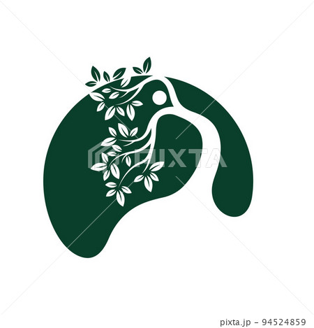 people tree icon vector illustration designのイラスト素材 [94524859] - PIXTA