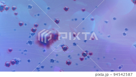 Image of abstract patterns zooming with...のイラスト素材 [94542587] - PIXTA