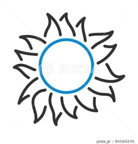 Sun Iconのイラスト素材 [94569245] - PIXTA