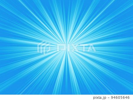 light explode pattern background, blue color,...のイラスト素材 [94605646] - PIXTA