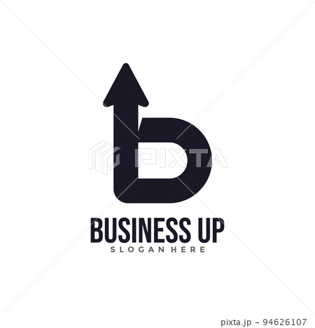 Business UP Logo Template Design Concept....のイラスト素材 [94626107] - PIXTA