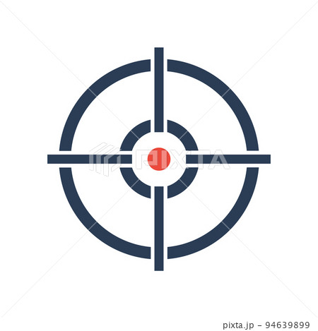 Target destination icon.のイラスト素材 [94639899] - PIXTA