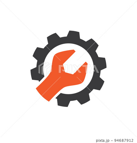 Maintenance logo iconのイラスト素材 [94687912] - PIXTA