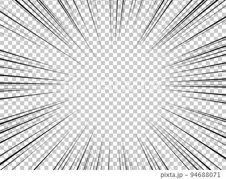 Background material focus line black and white... - Stock Illustration ...