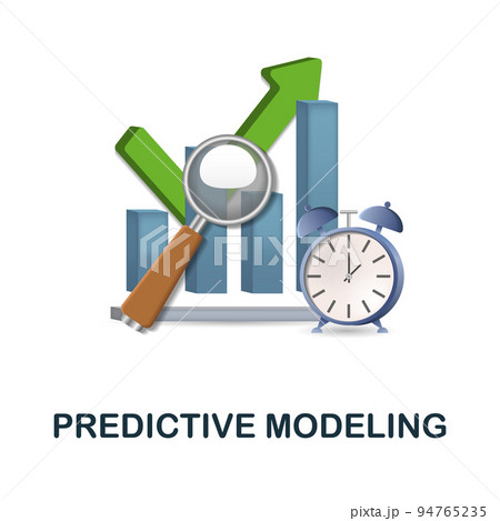 Predictive Modeling icon. 3d illustration from...のイラスト素材 [94765235] - PIXTA