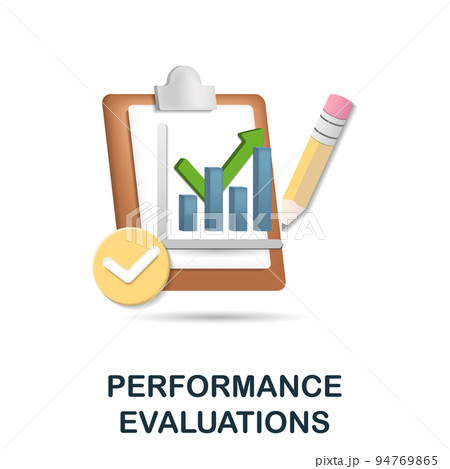 Performance Evaluations icon. 3d illustration...のイラスト素材 [94769865] - PIXTA