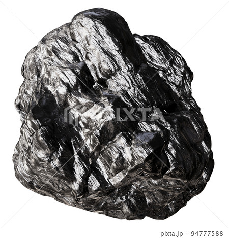 Realistic 3D illustration of the zinc nugget...のイラスト素材 [94777588] - PIXTA