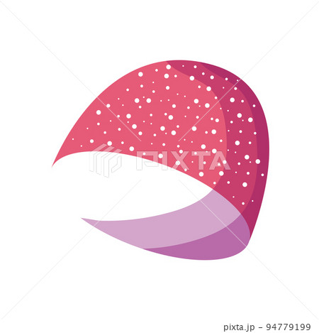 Isolated colored pink marshmallow candy icon...のイラスト素材 [94779199] - PIXTA
