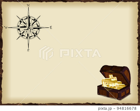 Blank Pirate Treasure Map