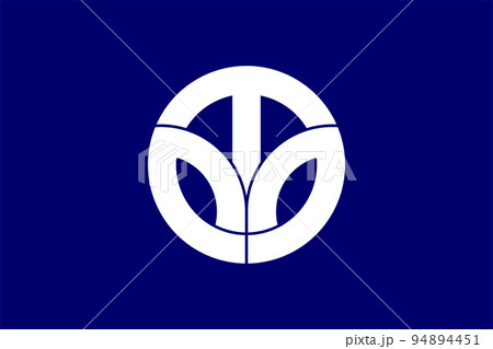 Flag of Fukui Prefecture (Japan) - vector,...のイラスト素材 [94894451] - PIXTA