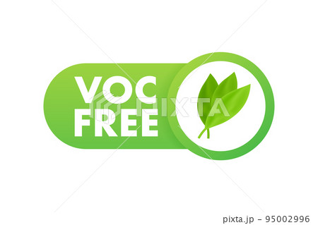Voc free. Volatile organic compounds-free...のイラスト素材 [95002996] - PIXTA