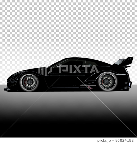 Sports car car illustration background - Stock Illustration [95024198 ...