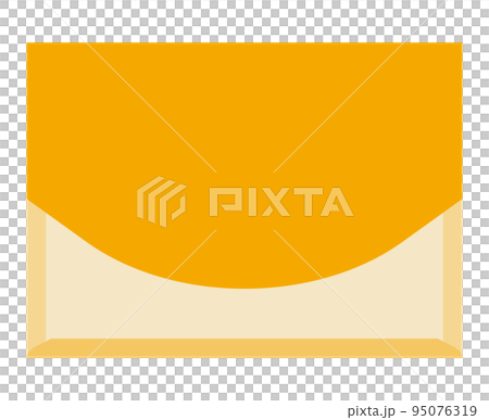 orange mail envelope - Stock Illustration [95076319] - PIXTA