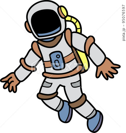 Astronaut Floating Clip