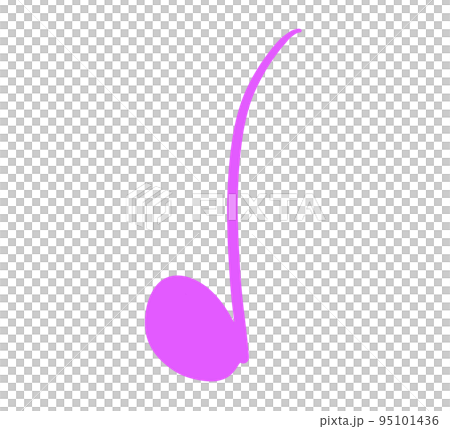 Quarter note - Stock Illustration [95101436] - PIXTA