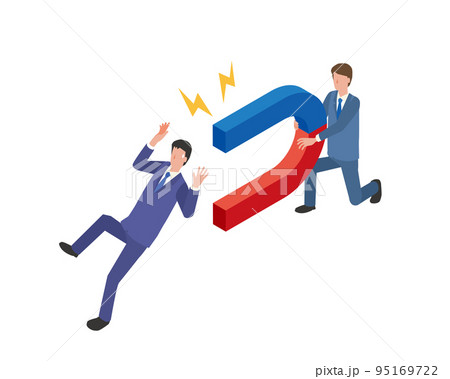 優秀な人材を獲得する人事のイメージイラストのイラスト素材 [95169722] - PIXTA