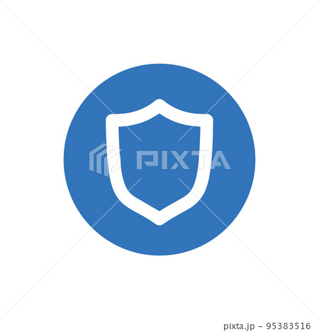 Trust Wallet Token (TWT) icon isolated on white...のイラスト素材 [95383516 ...