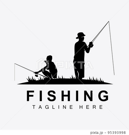 Man Fishing Icon