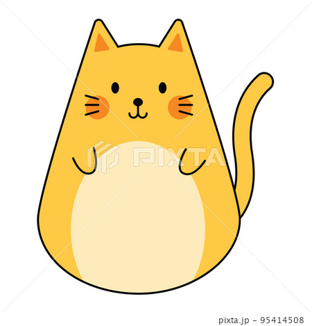 Orange Cat Clip Art