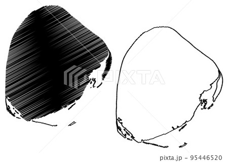Kolguyev island (Russia, Russian Federation,...のイラスト素材 [95446520] - PIXTA