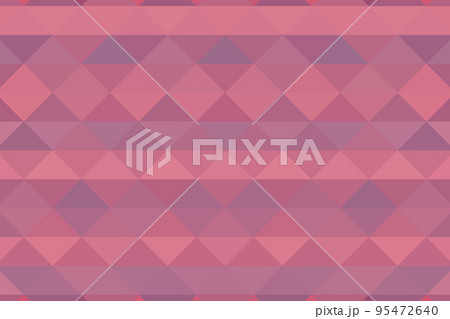 Pink color abstract background, triangle pixel...のイラスト素材 [95472640] - PIXTA