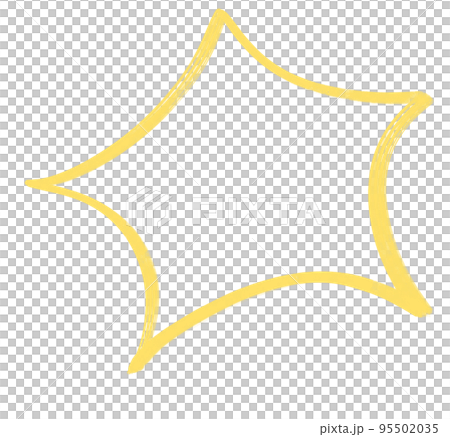star doodle freehand sketch drawing shape form... - Stock Illustration ...