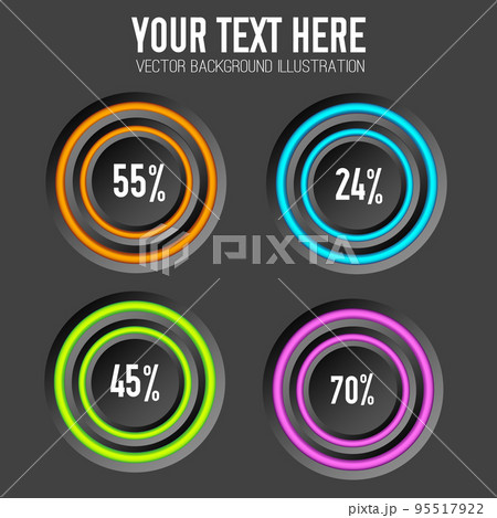 Business Infographic Conceptのイラスト素材 [95517922] - PIXTA