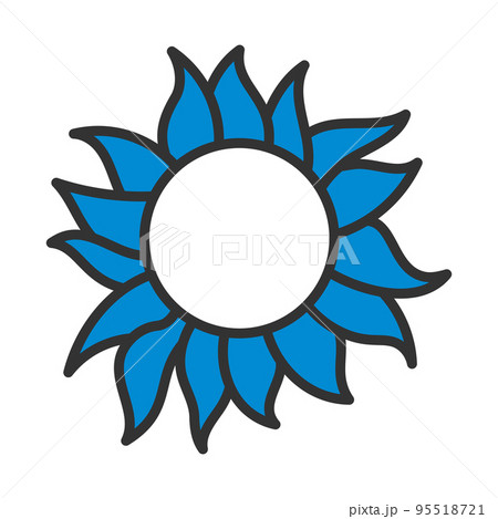 Sun Iconのイラスト素材 [95518721] - PIXTA
