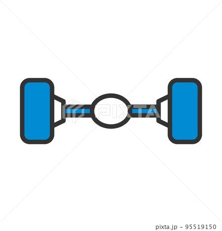 Car Rear Axle Iconのイラスト素材 [95519150] - PIXTA
