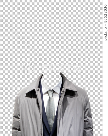 Male upper body, ID photo, composite, photo... - Stock Illustration ...