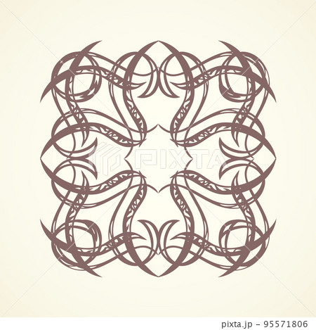 Vignette. Vector drawingのイラスト素材 [95571806] - PIXTA