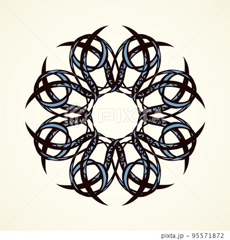 Vignette. Vector drawingのイラスト素材 [95571872] - PIXTA